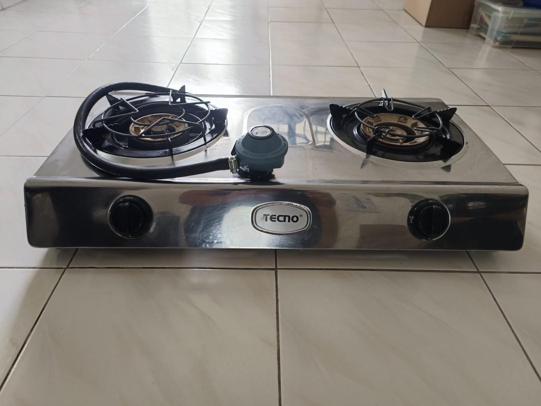 *Complete Set* Stove with Gas head + Gas hose + Bonus gift of used 15kg ...