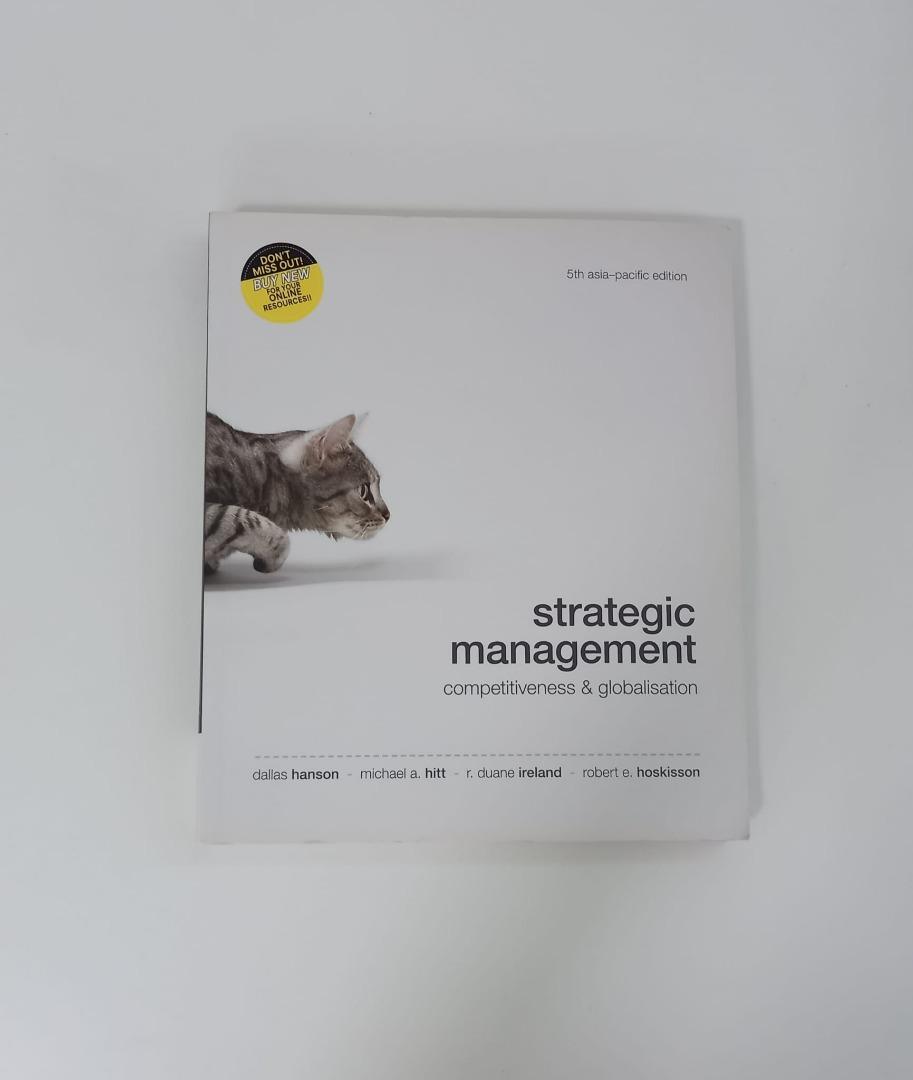 Strategic Management -Competitiveness & Globalisation (5e), Hobbies ...