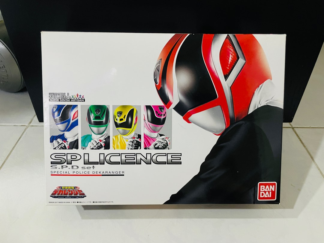 Super Sentai Artisan - Dekaranger SP License SPD Set, Hobbies & Toys ...
