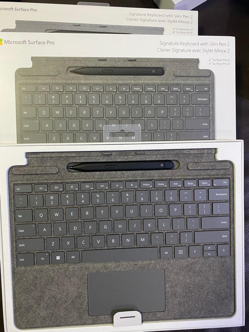 surface pro 9 pro 8 pro X keyboard with pen, 電腦＆科技, 電腦周邊及配件, 電腦鍵盤及相關產品 ...