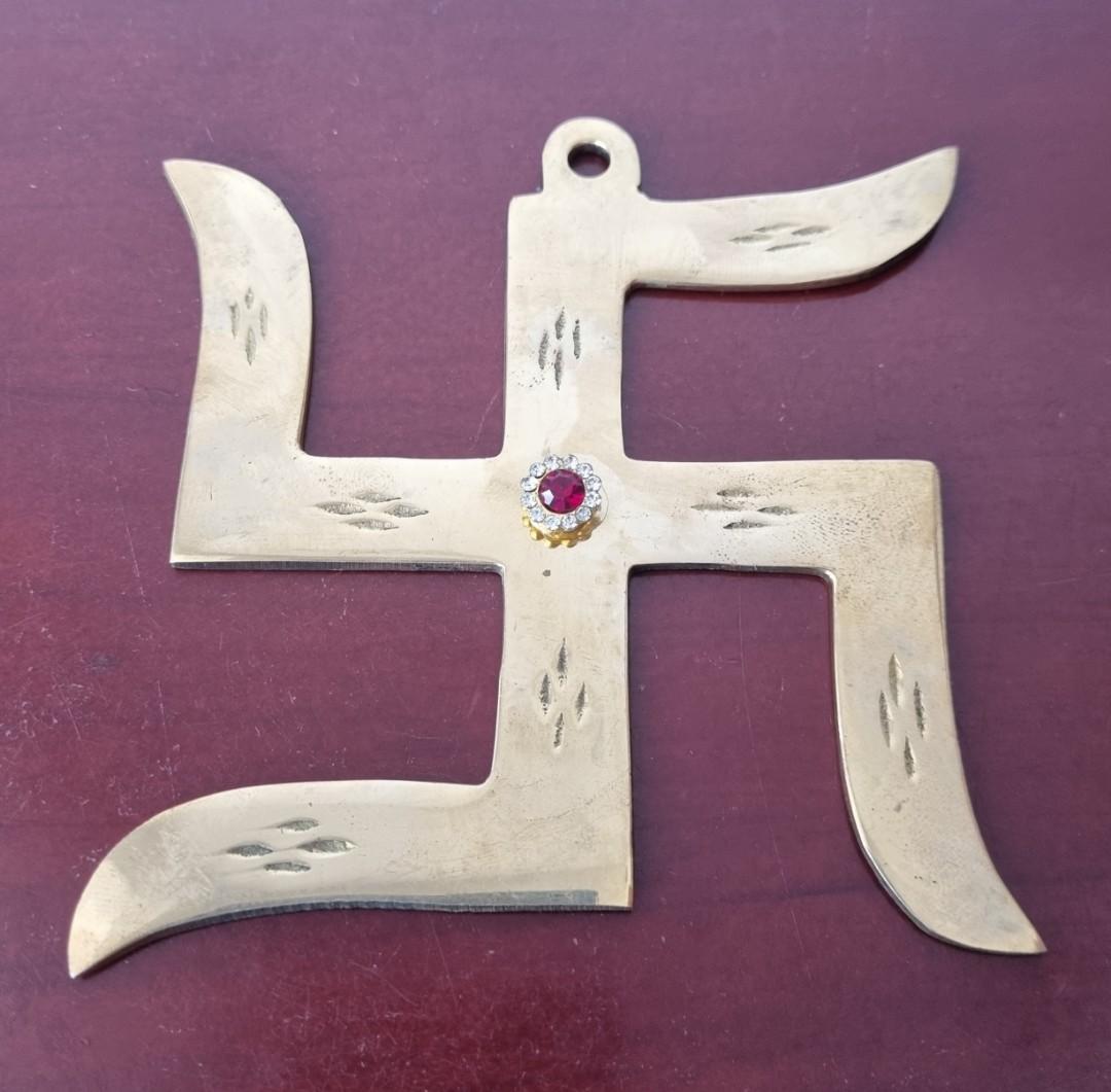 Swastik (Heavy duty Bronze Metal), Hobbies & Toys, Memorabilia ...