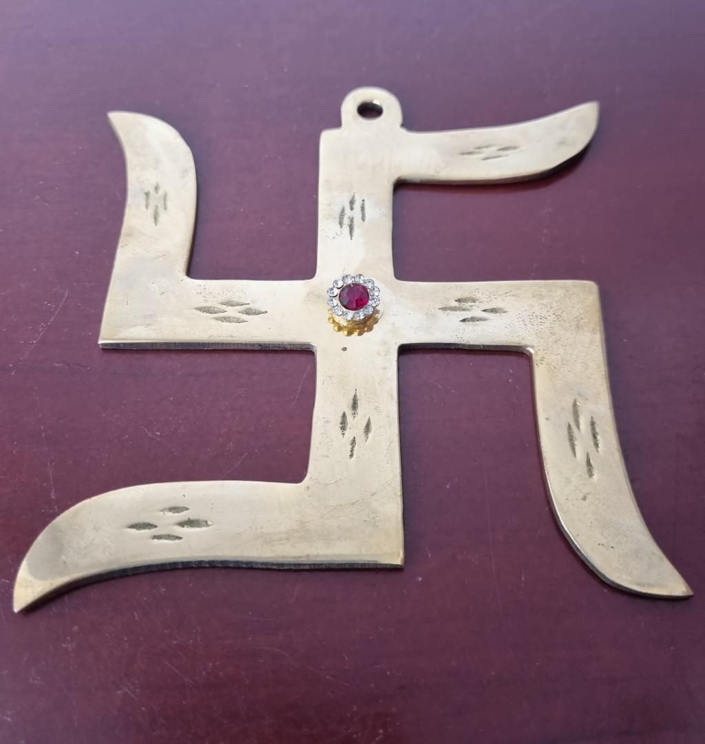 Swastik (Heavy duty Bronze Metal), Hobbies & Toys, Memorabilia ...