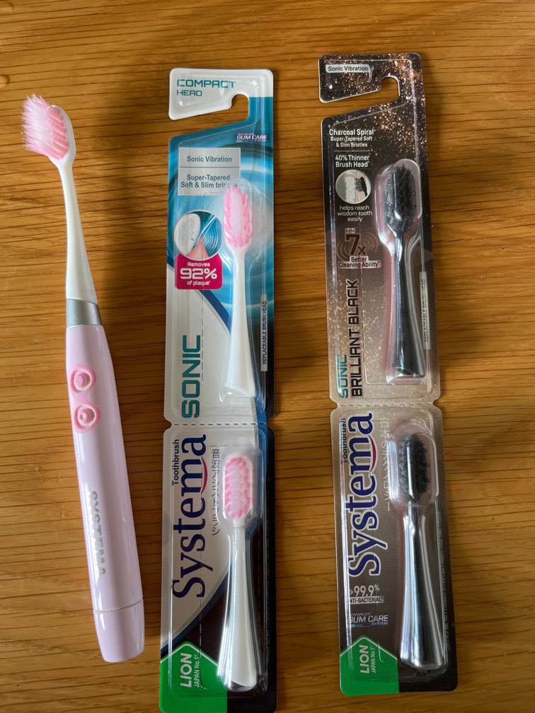 Systema sonic electric toothbrush head refill - Lion Japan, Beauty ...