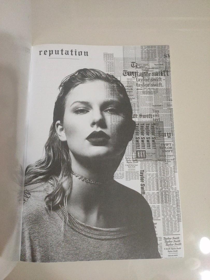 Taylor Swift reputation notebook merchandise, Hobbies & Toys ...