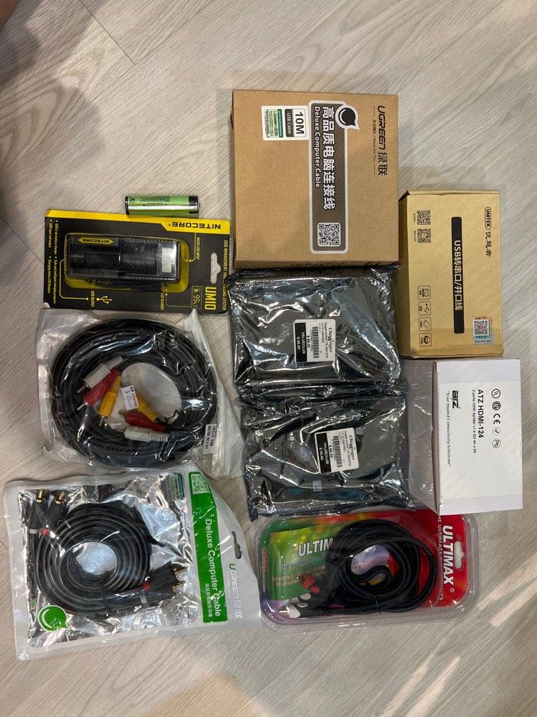 TECH STUFF - CABLES AND WIRES, Computers & Tech, Parts & Accessories ...