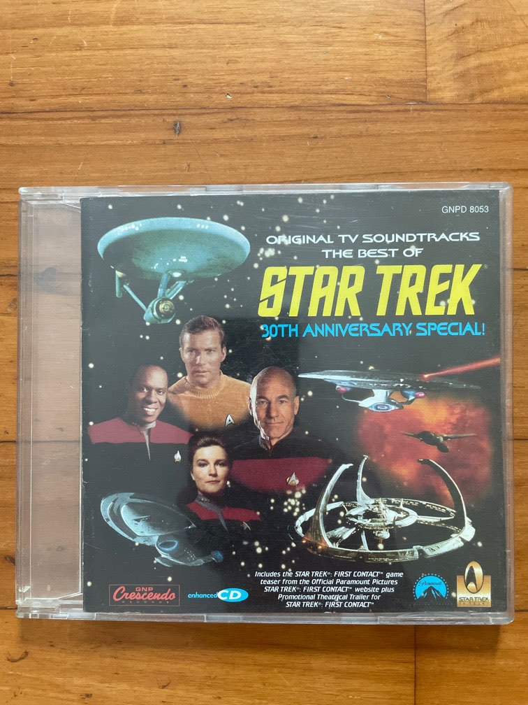 The Best of Star Trek 30th Anniversary Special CD, Hobbies & Toys ...