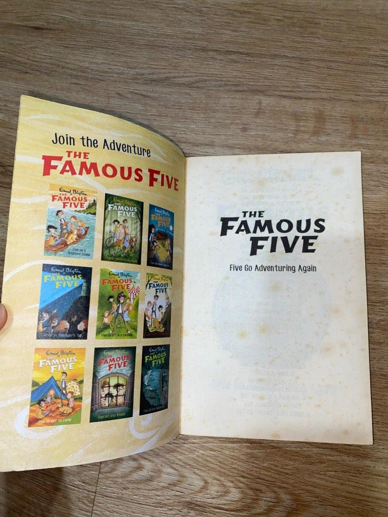 The Famous Five by Guid Blyton, Hobbies & Toys, Books & Magazines ...