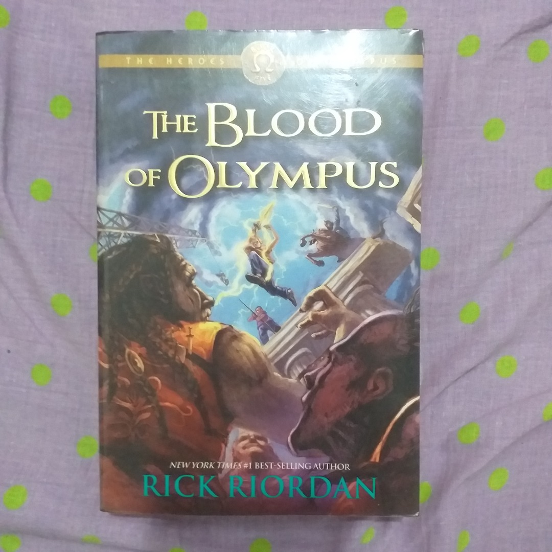 The Heroes of Olympus - Book 5: The Blood of Olympus, Hobbies & Toys ...