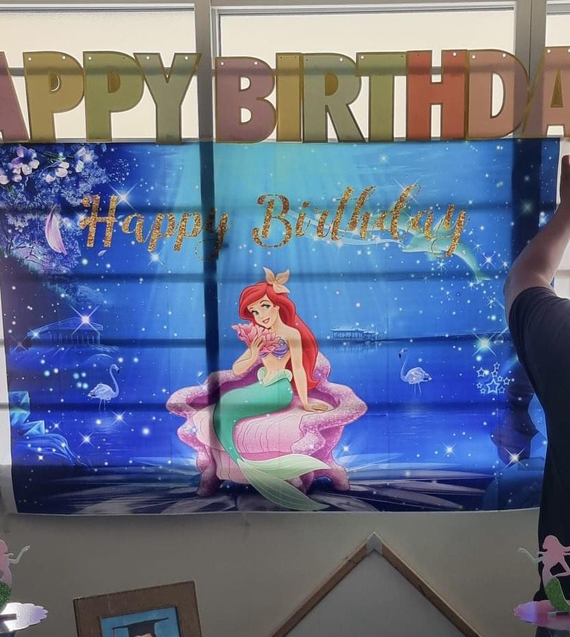 The Little Mermaid/Ariel banner, Hobbies & Toys, Stationery & Craft ...