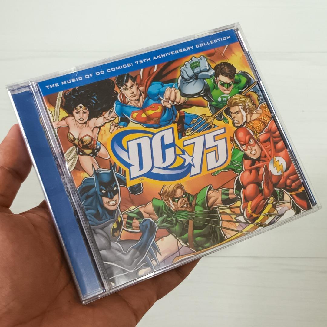 THE MUSIC OF DC COMICS: 75TH ANNIVERSARY COLLECTION CD with FOLD OUT ...