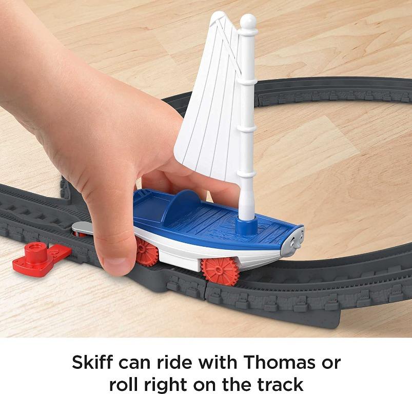 Thomas & Friends TrackMaster, Bridge Lift Thomas & Skiff Train Set with ...