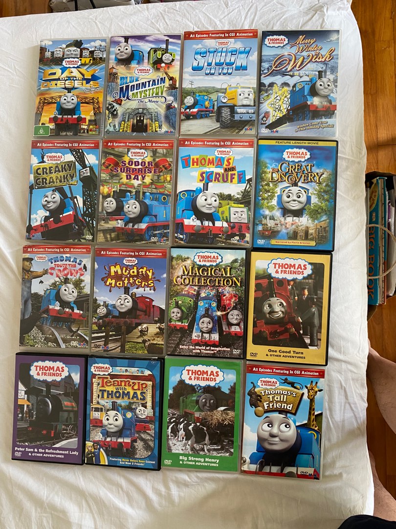 Thomas the Train DVDs, Hobbies & Toys, Music & Media, CDs & DVDs on ...