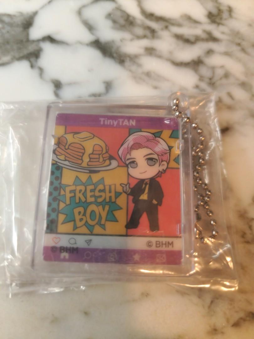 TINYTAN Acrylic Keyring - BTS BUTTER -JHOPE/RM, 興趣及遊戲, 收藏品及紀念品, 韓流 - Carousell
