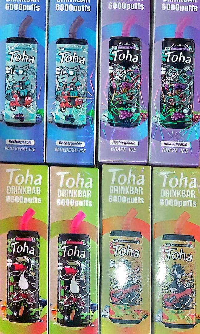 Toha 6000 puffs, Mobile Phones & Gadgets, Other Gadgets on Carousell
