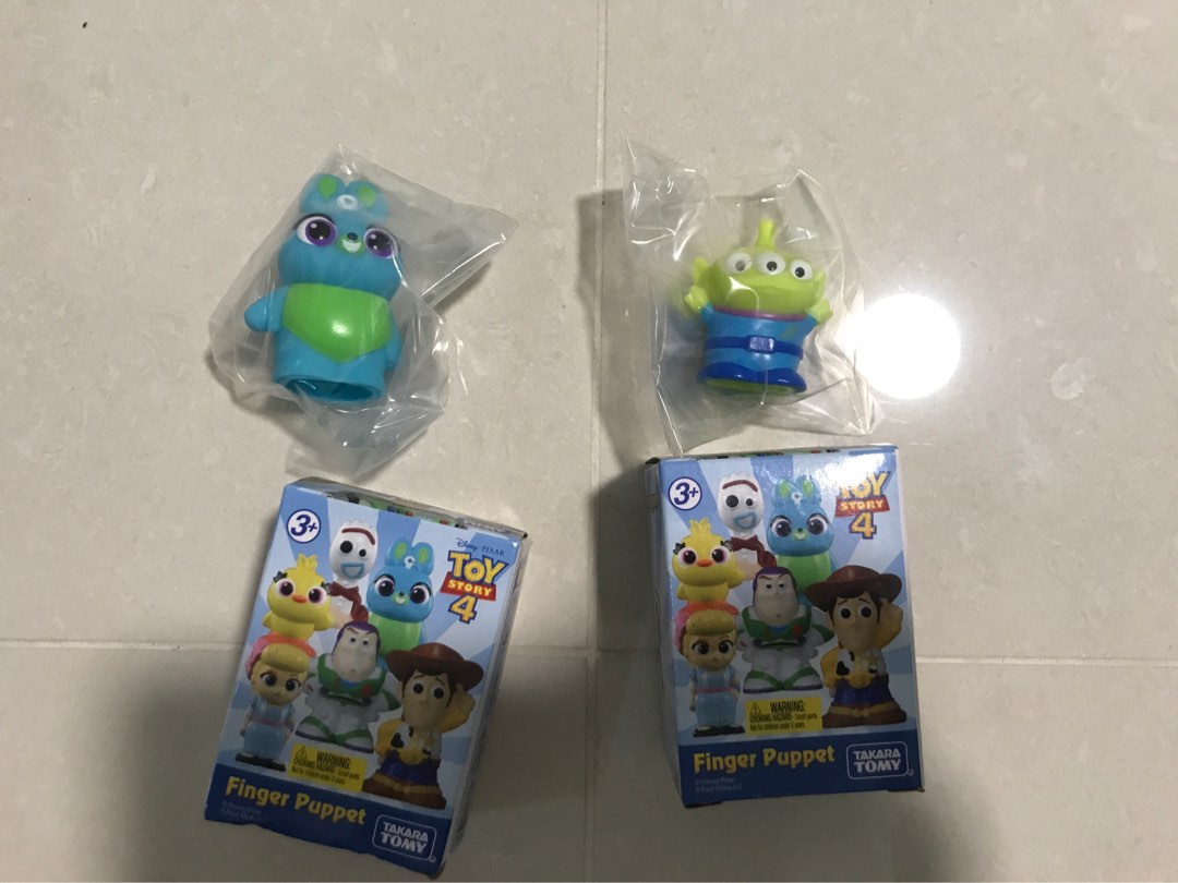 Toy story 4 Finger puppet, Hobbies & Toys, Toys & Games on Carousell