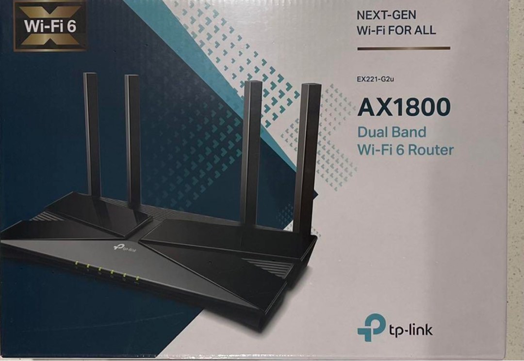 TP Link AX-1800 WiFi 6, Computers & Tech, Parts & Accessories, Networking on Carousell