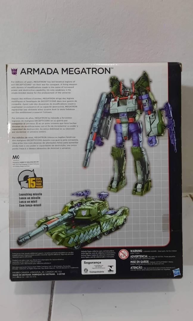 Transformers CW Armada Megatron, Hobbies & Toys, Toys & Games on Carousell