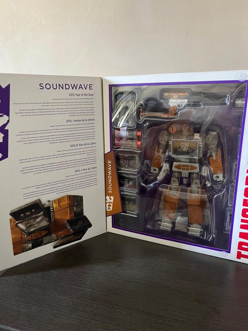 Transformers Year of The Goat Soundwave, Hobbies & Toys, Toys & Games ...