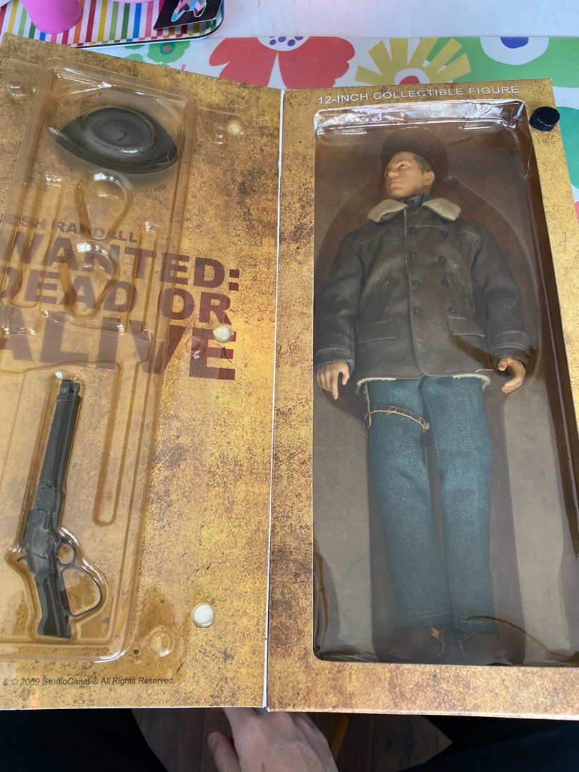 Triad Toys 1/6 Josh Randall Wanted dead or Alive flaking leather ...