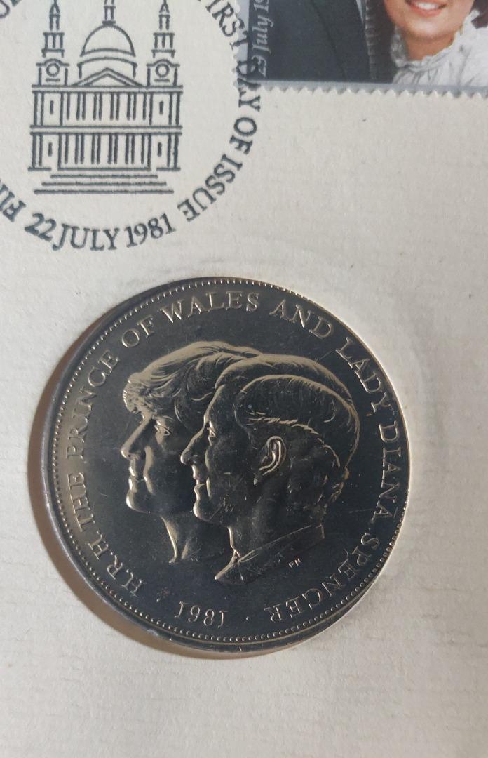 Triple offer UK coins and cover: Charles and Diana cover with coin + UK ...