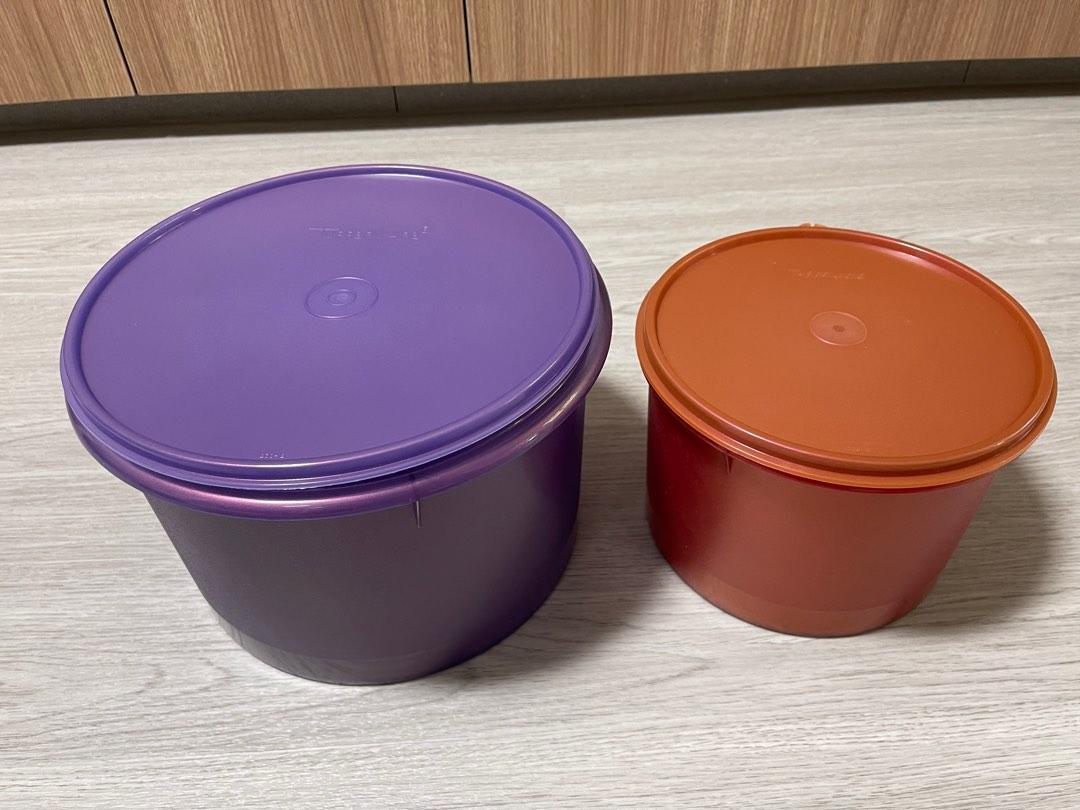 Tupperware Round Containers, Furniture & Home Living, Kitchenware ...
