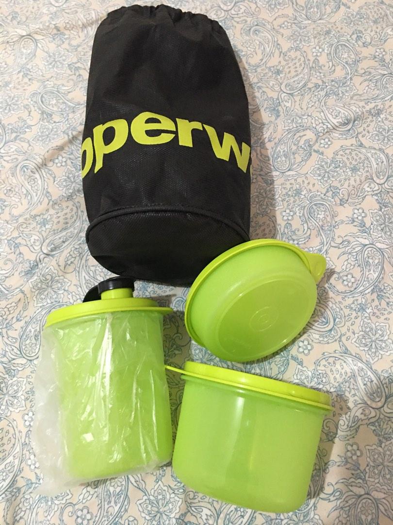Tupperware Set hijau, Kitchen & Appliances di Carousell