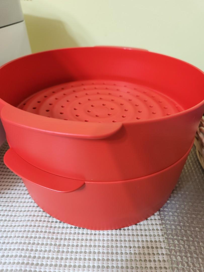 Tupperware Two Tier Steamer, Furniture & Home Living, Kitchenware ...