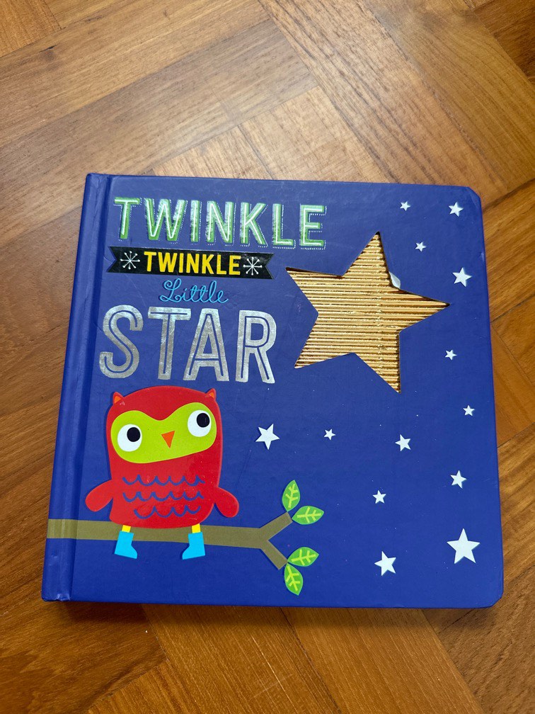 Twinkle Twinkle Little Star Board Book / Sensory, Hobbies & Toys, Books ...