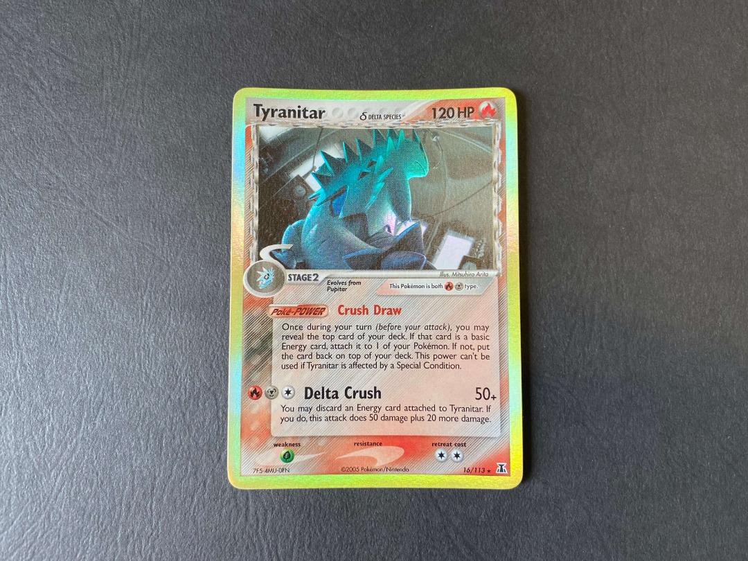 Tyranitar Holo - EX Delta Species (Pokemon Card / Pokemon TCG), Hobbies ...