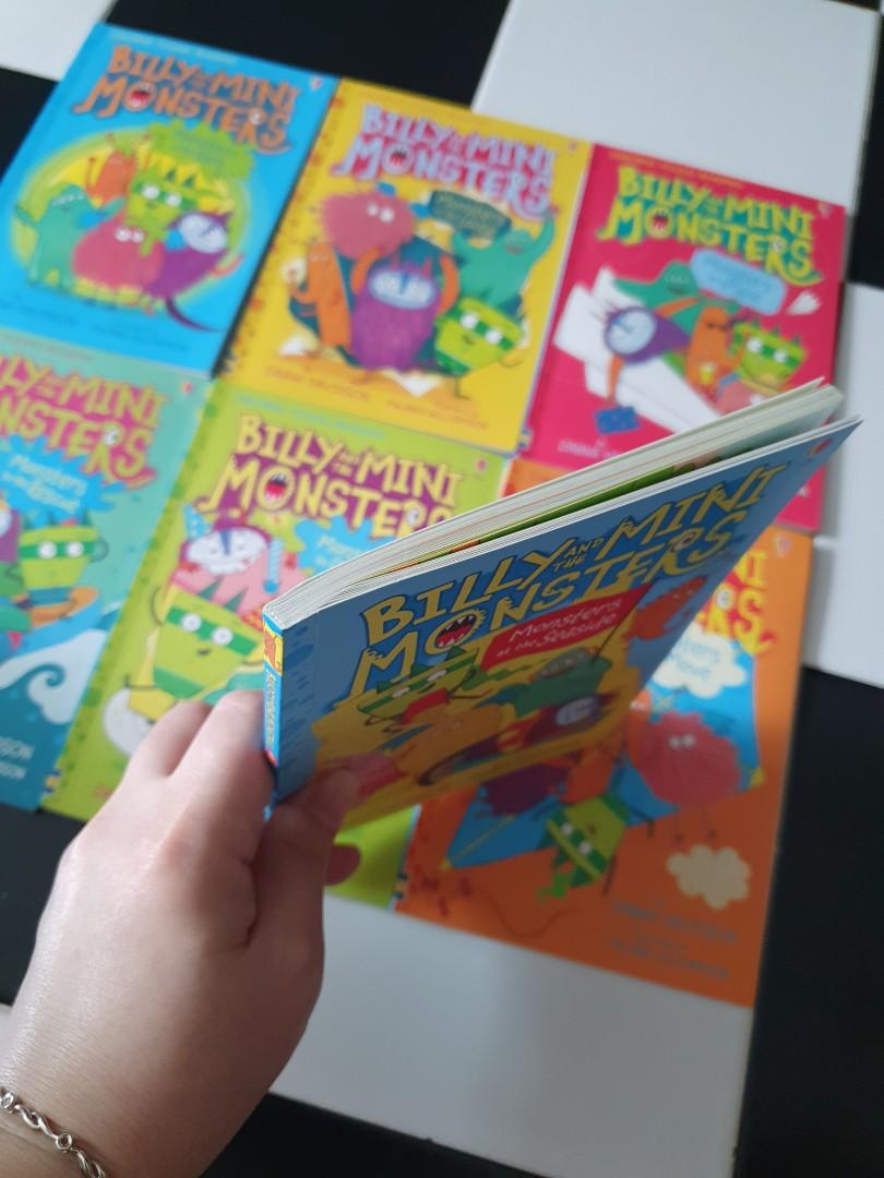 Usborne Young Reading Billy and The Mini Monters, Hobbies & Toys, Books ...
