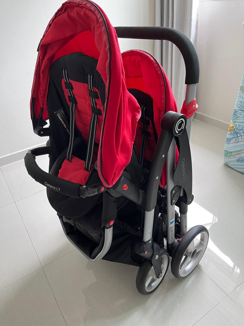 [Used] - Contours Options LT Tandem Strollers ZT014, Babies & Kids ...