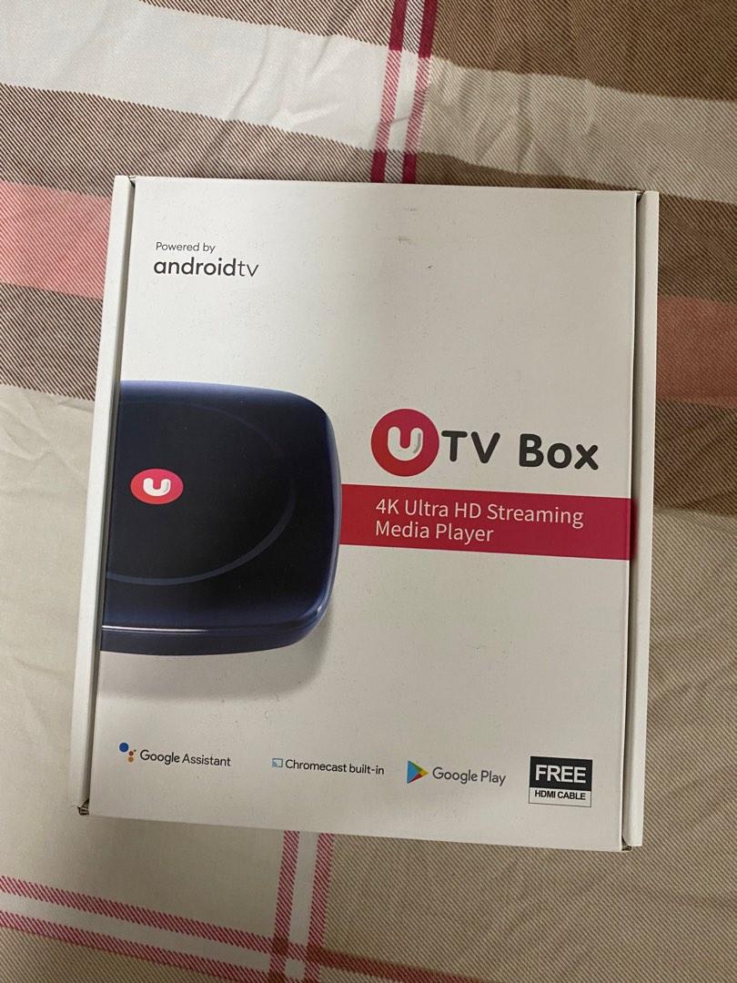 UTV box 4K ultra HD Streaming media player, 家庭電器, 電視 & 其他娛樂, 娛樂系統及智能家居 ...