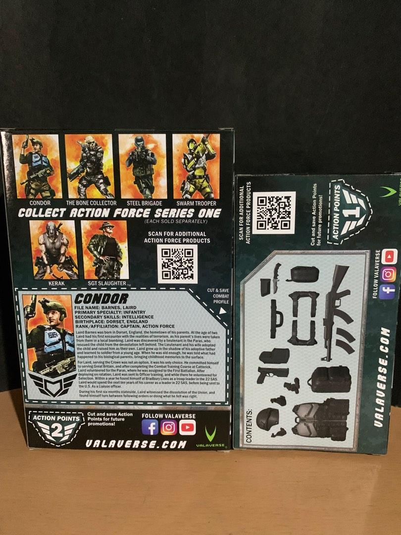 Valaverse Action Force Condor and Riot Gear Set, Hobbies & Toys, Toys ...