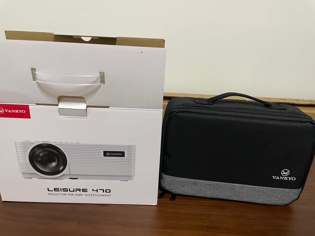 VANKYO Leisure 470 Projector, TV & Home Appliances, TV & Entertainment ...