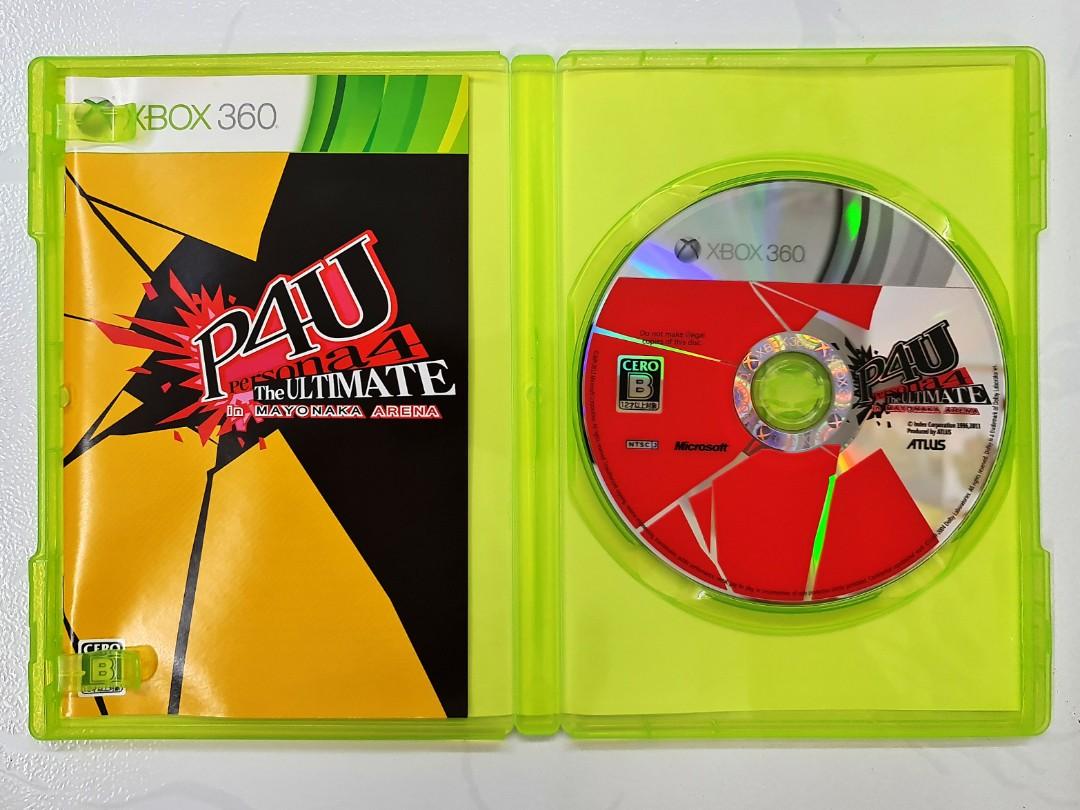 Video Game for Xbox 360 : P4U Persona 4 : The Ultimate in Mayonaka Arena - Japanese Game with ...