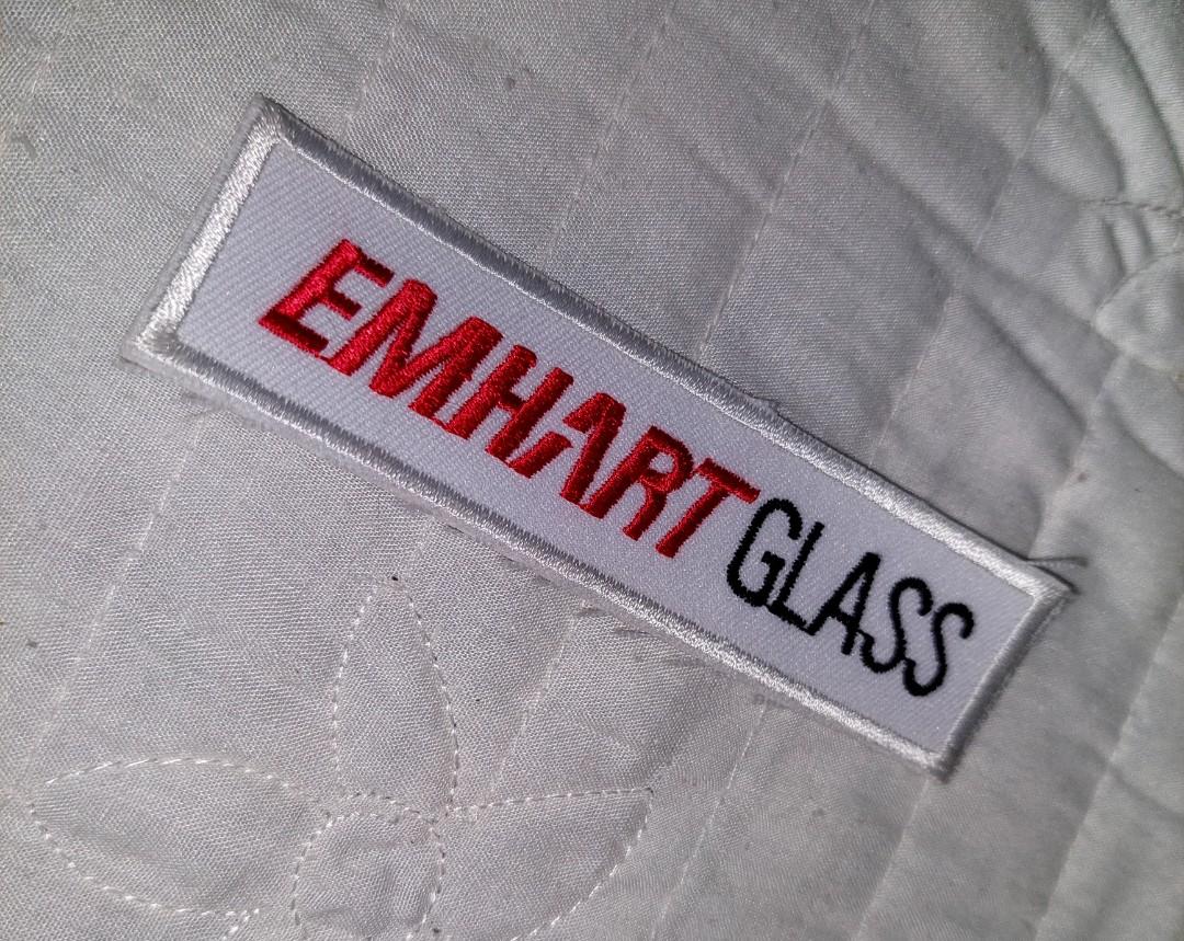 Vintage 90s Patch, Emhart Glass, Old Logo, Hobbies & Toys, Memorabilia ...