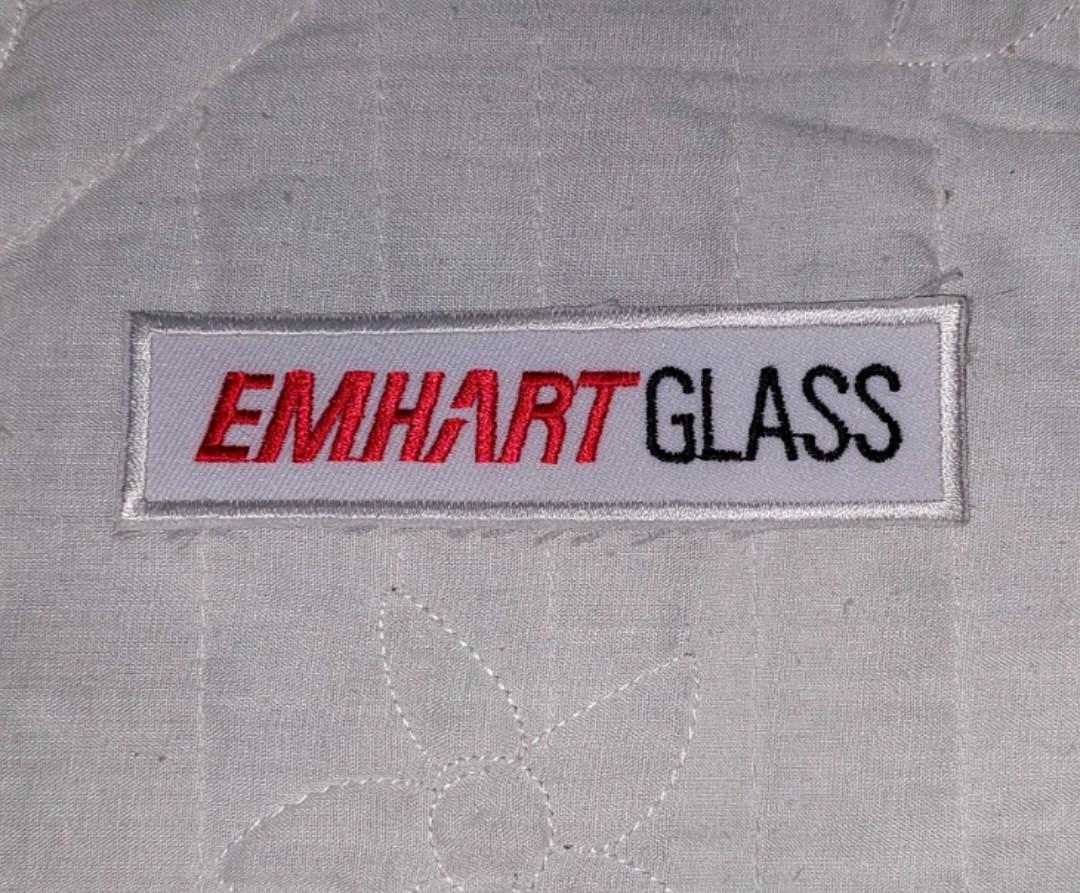 Vintage 90s Patch, Emhart Glass, Old Logo, Hobbies & Toys, Memorabilia ...
