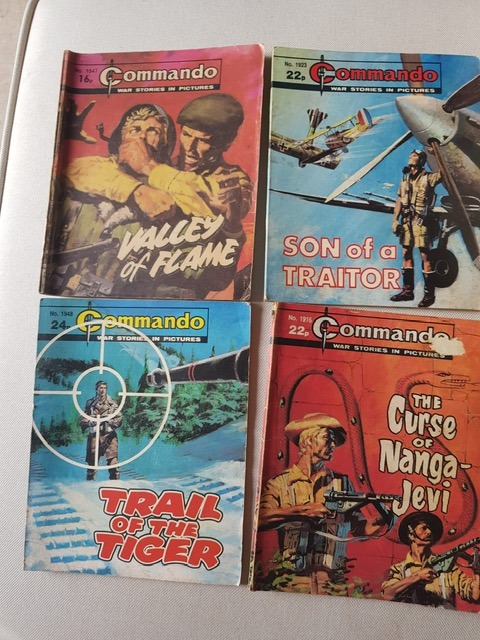 Vintage Commando Comics, Hobbies & Toys, Books & Magazines, Comics ...