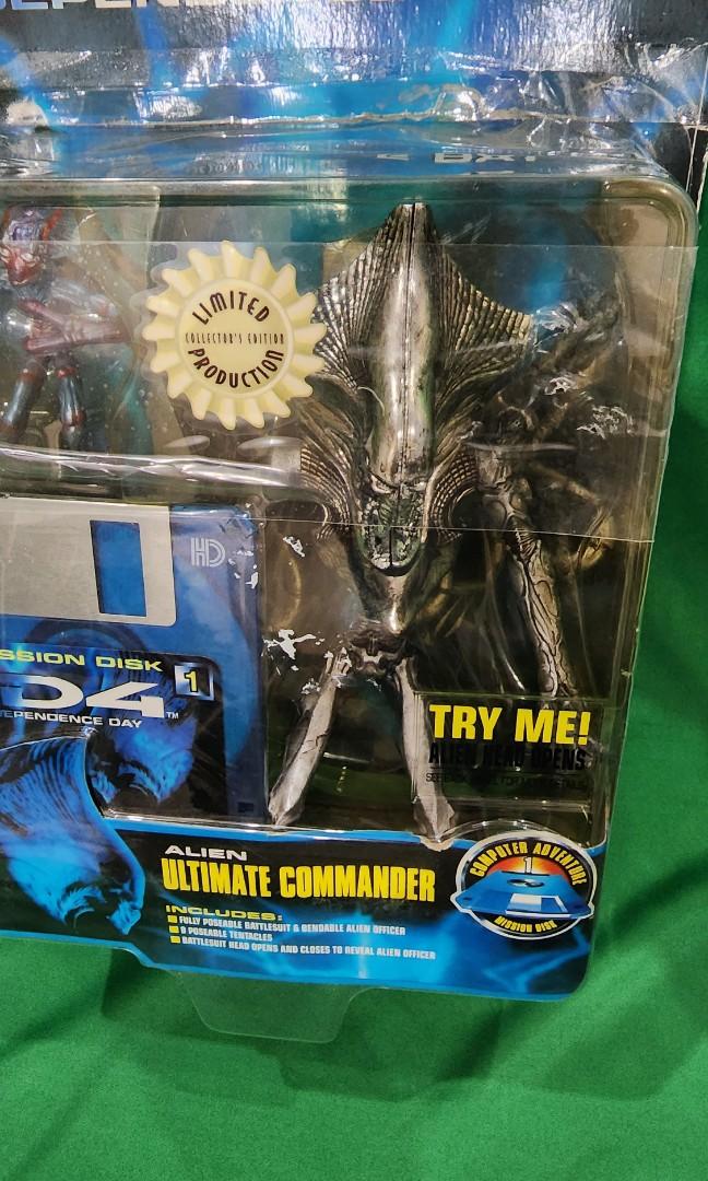 Vintage ID4 Independence Day Alien Ultimate Commander, Hobbies & Toys ...