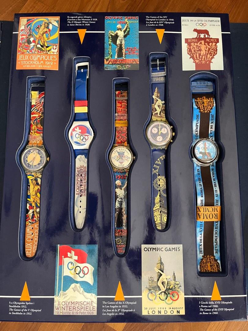 Vintage Swatch Olympic collection - Atlanta 1996 box set, Hobbies ...