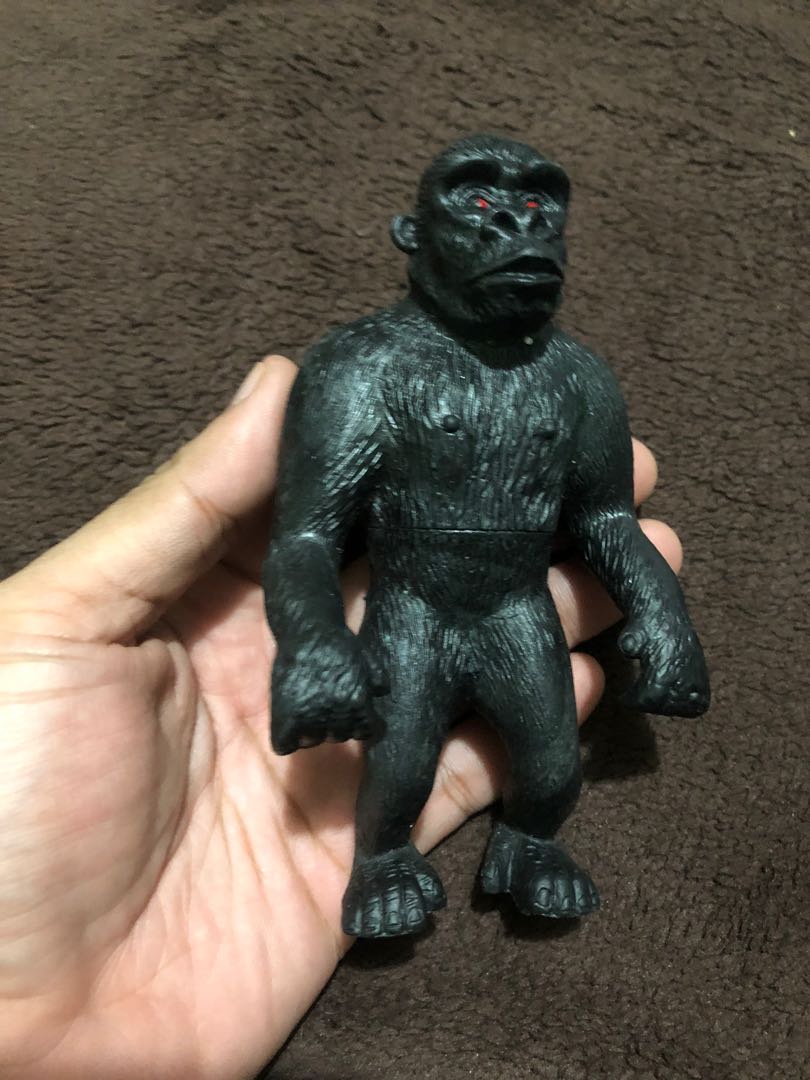 Vinyl black ape figure, Hobbies & Toys, Toys & Games on Carousell