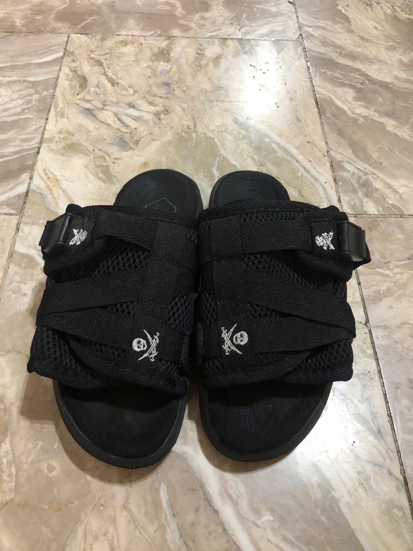 Visvim, Men's Fashion, Footwear, Slippers & Slides on Carousell