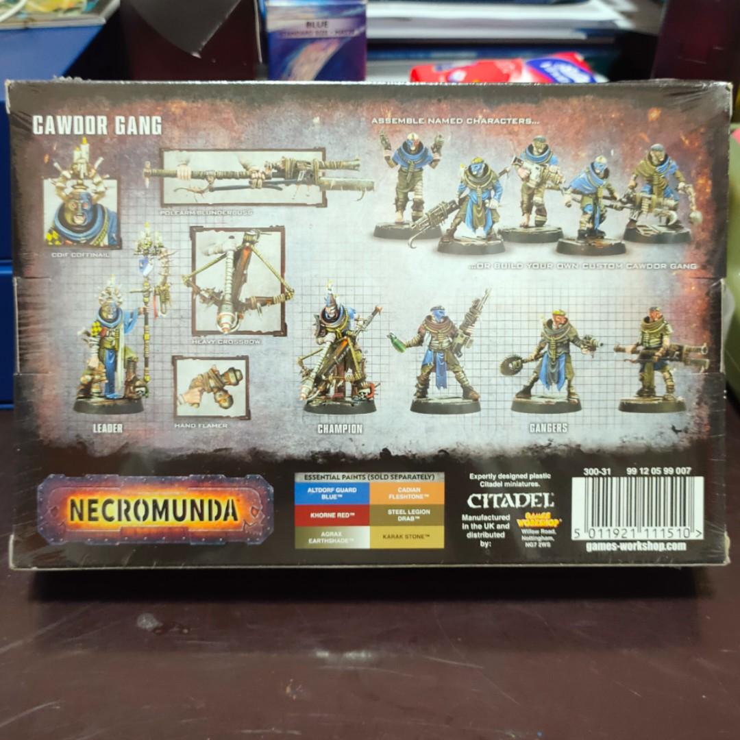 Warhammer 40K Necromunda Cawdor Gang NEW, Hobbies & Toys, Toys & Games ...