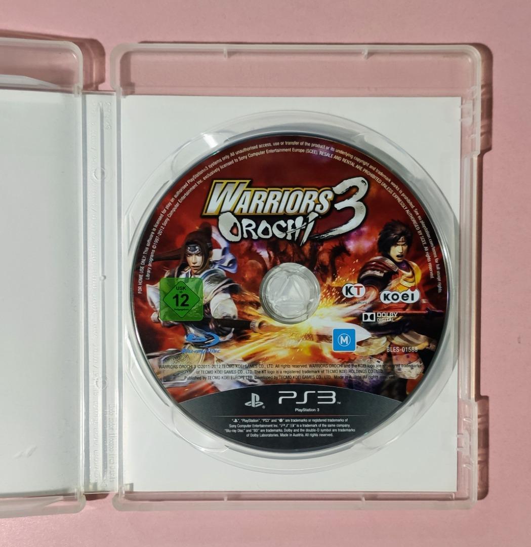 Warriors Orochi 3 - [PS3 Game] [ENGLISH Language] [CIB / Complete in ...