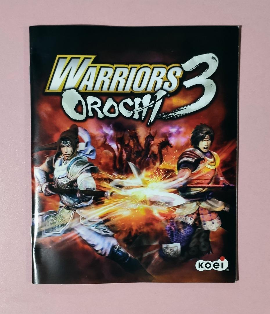 Warriors Orochi 3 - [PS3 Game] [ENGLISH Language] [CIB / Complete in ...