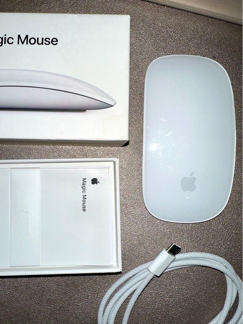 White Magic Mouse, Computers & Tech, Parts & Accessories, Mouse & Mousepads on Carousell