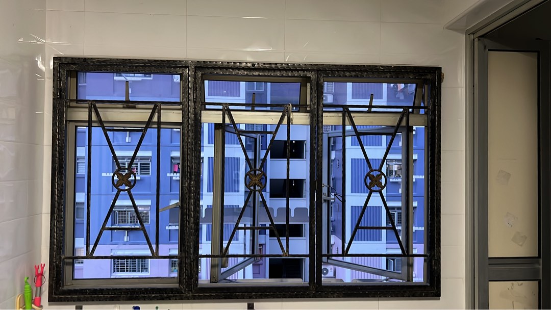 Window grills, Furniture & Home Living, Furniture, Other Home Furniture ...