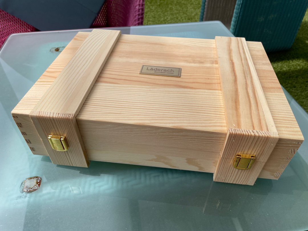 Wooden box with dividers, Furniture & Home Living, Home Improvement ...
