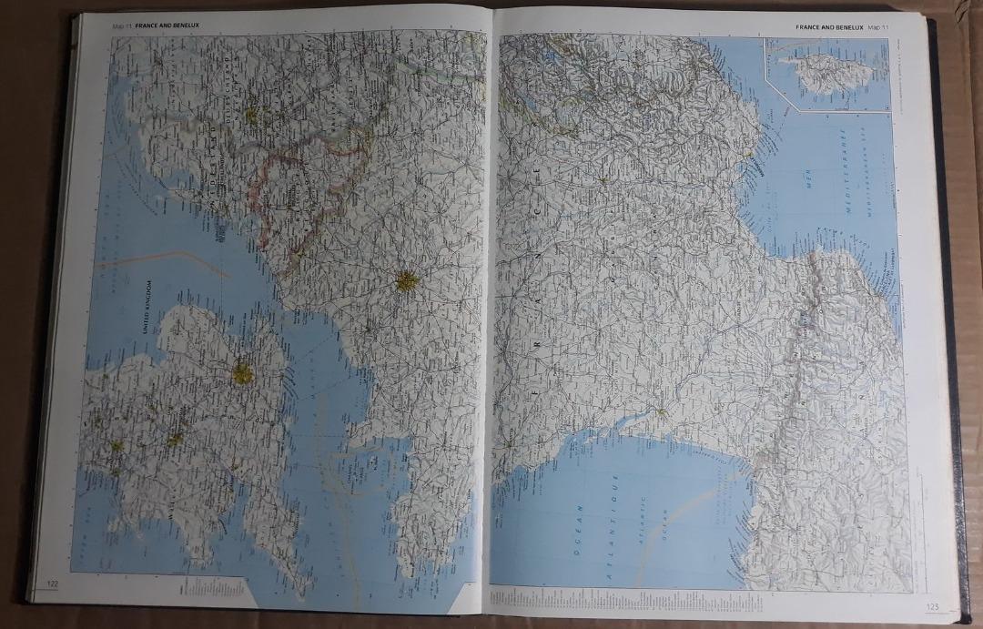 World Book Atlas of 1980s, Hobbies & Toys, Books & Magazines, Textbooks ...