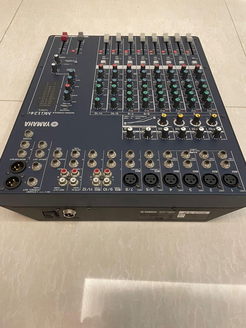 Yamaha MG124C Mixer, Hobbies & Toys, Music & Media, Music Accessories ...
